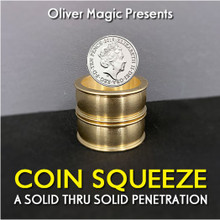 Coin Squeeze - Coins Melt Thru a Solid Brass Block - Overcoming Obstacles / Forgiveness ...