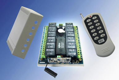 12Ch RF Wireless Remote Control Tx/Rx Kit - LightObject | Professional ...