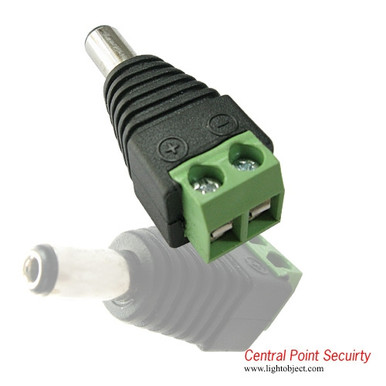 Cableless Female Power Connector for CCTV DVR Camera - LightObject ...