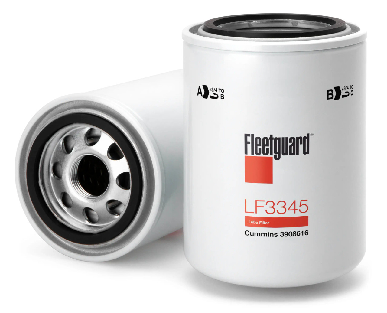LF9009 Fleetguard Oil Filter, Full Flow By-Pass Filtration