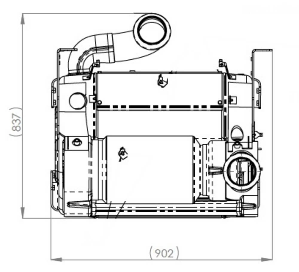 Detroit Diesel A0004900736, EA0004900736, RA0004900736 OneBox - Filter ...