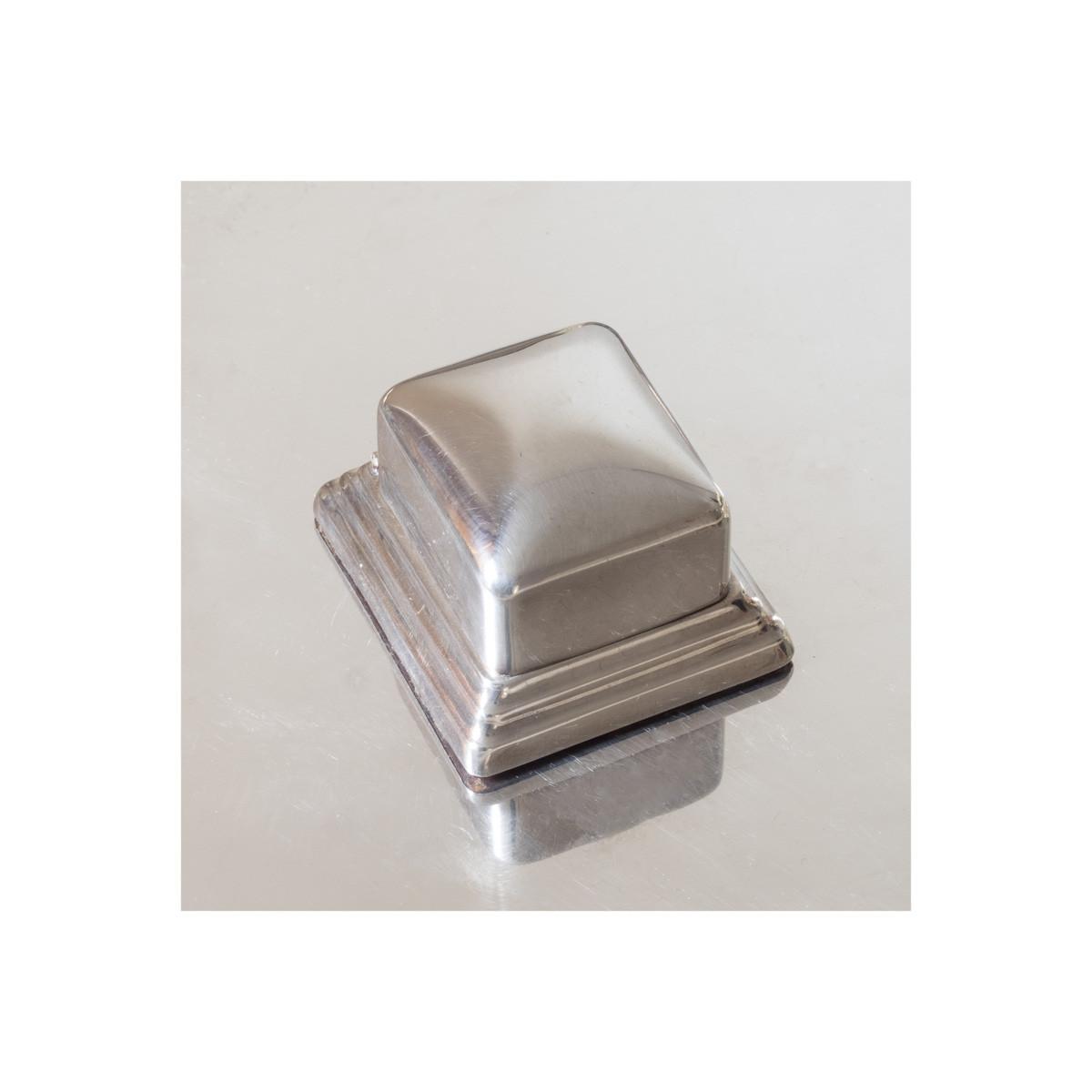 Vintage Sterling Silver Ring Box | Sugar et Cie | Silver Ring Box