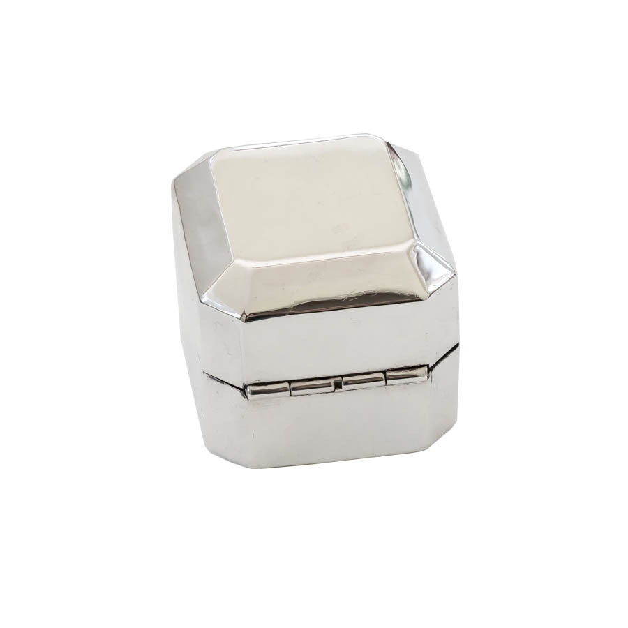 Vintage Silver Ring Box | Sugar et Cie