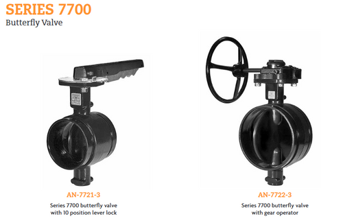 Series 7700 Gruvlok Butterfly Valve Prairie Bearing Bolt