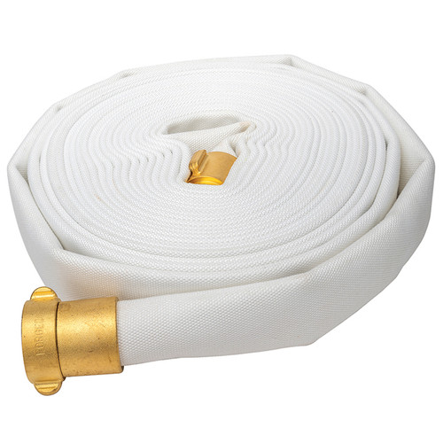 1-1/2" x 50' Double Jacket Industrial Fire Hose Assembly w/ NPSH ...