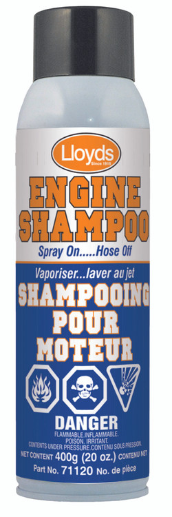 Orange Solvent Engine Shampoo 400g Aerosol 71120 - Prairie Bearing & Bolt