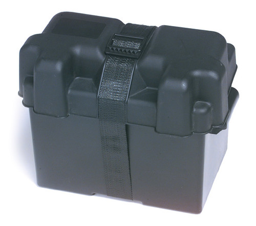 Battery Box - Group 24 - Black 84-9424 - Prairie Bearing & Bolt