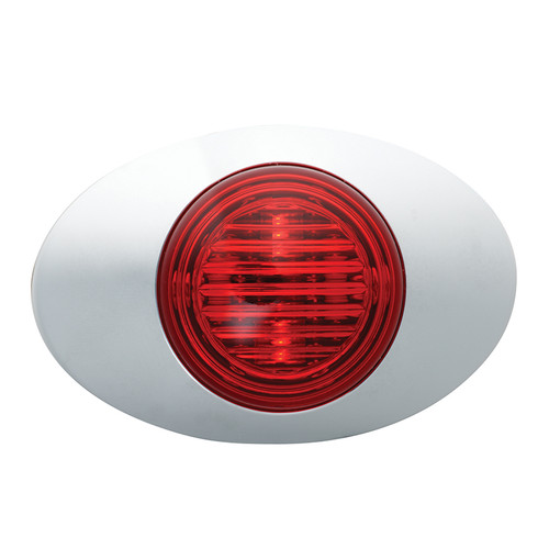 M3 Series LED Clearance/Marker Lamp & Bezel w/.180" Bullet Connector ...