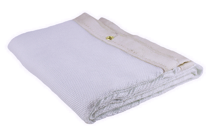 Wilson® 18 oz. Uncoated Fiberglass Welding Blanket - White - 6 x 6 ...