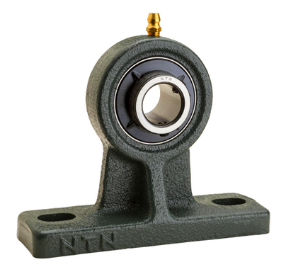 12mm Cast Iron Hanger Bearing Pedestal Block w/Wide Set Screw Insert ...