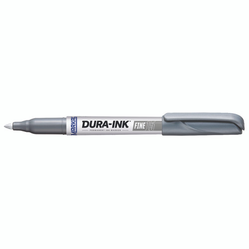 DURA-INK® Fine Permanent Ink Marker - Silver 96027 - Prairie Bearing & Bolt