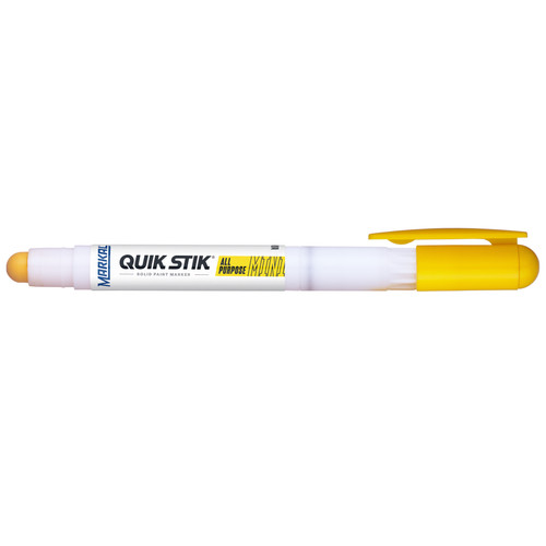 12 Pc. Quik Stik® All Purpose Mini Solid Paint Marker - Yellow 61127 ...