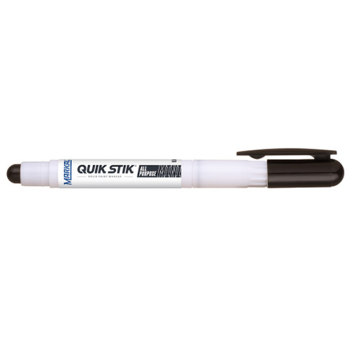 12 Pc. Quik Stik® All Purpose Mini Solid Paint Marker - Black 61129 ...