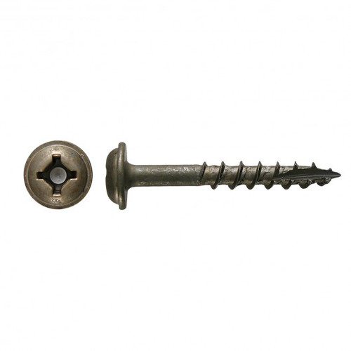#7 x 1-1/2" Pan Head Steel Pocket Hole Screw 7500 Pc. B214-950 ...