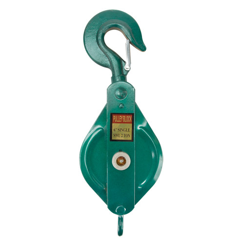 3" Single Sheave Painted Snatch Block 2935 5030 - Prairie Bearing & Bolt