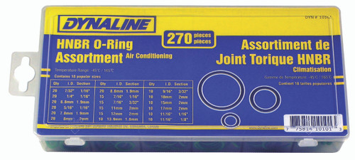 270 Pc. HNBR O-Ring Assortment 10101 - Prairie Bearing & Bolt