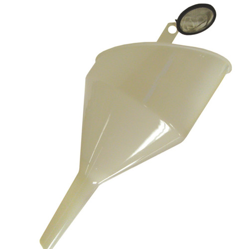Plastic Funnel w/Filter 8" Diameter 13008 - Prairie Bearing & Bolt