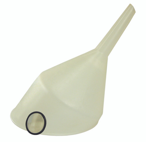 Cluthe® Plastic Tapered Funnel w/Filter 8" C30080 - Prairie Bearing & Bolt