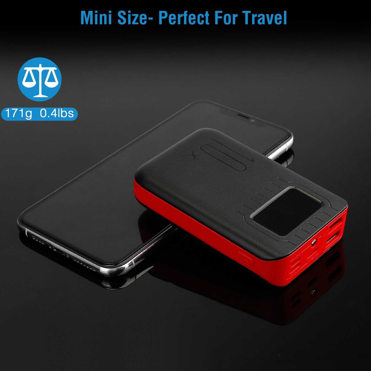 10000mAh Portable Power Bank External Battery Pack Charger Dual USB ...