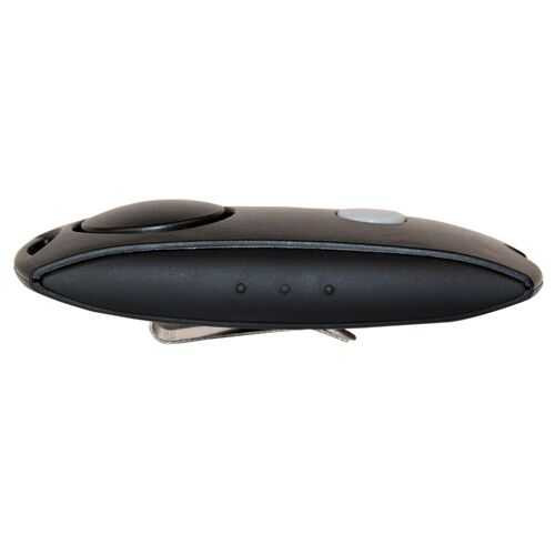 Black Mini Personal Alarm with LED Flashlight