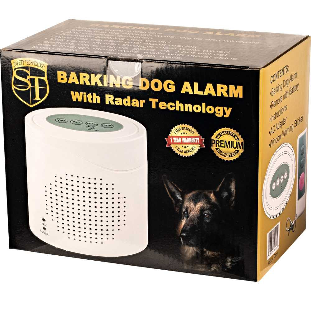 Safety Technology Motion Detector Electronic Barking Dog Alarm System