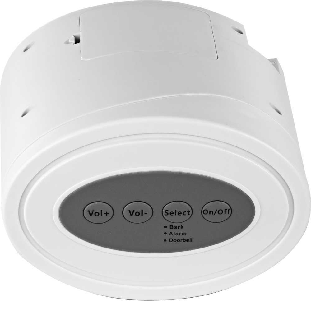Safety Technology Motion Detector Electronic Barking Dog Alarm System