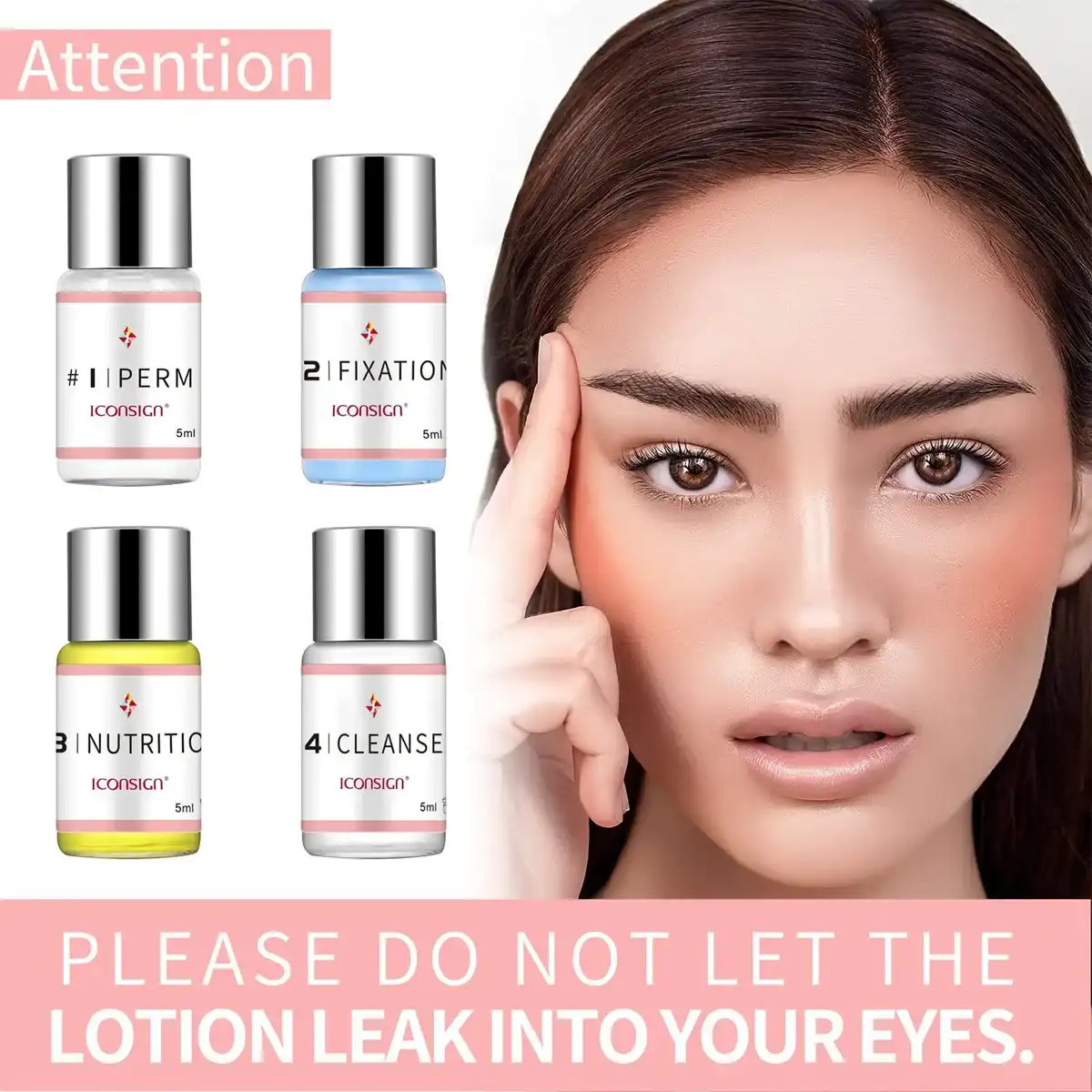 Upgrade Version Lash Lift Kit ICONSIGN Lifting Perm Eyelash Eyes Makeup ...
