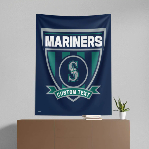 MLB Seattle Mariners Allegiance Personalized Wall Hanging