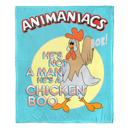 Warner Bros. Animaniacs Chicken Boo Silk Touch Throw Blanket - NuMercy.com