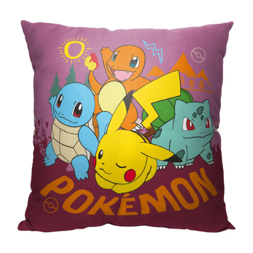 Pokémon Go Outside Throw Pillow