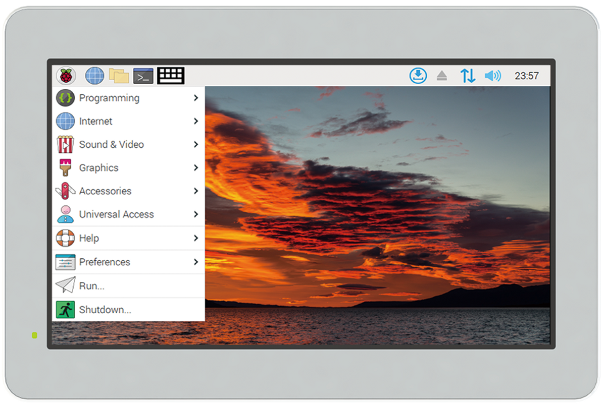 Panel PC - 10.2" Raspberry Pi Water-Resistant Industrial Panel PC (CPi ...