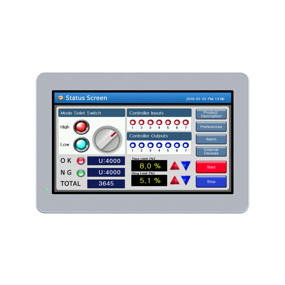 Human Machine Interface (HMI) 7" Water-Resistant Panel PC Development Kit