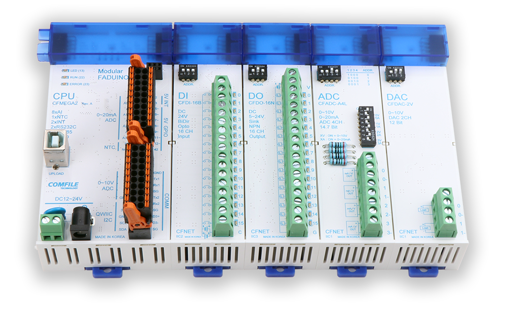 Announcing the Modular FADUINO - COMFILE Technology
