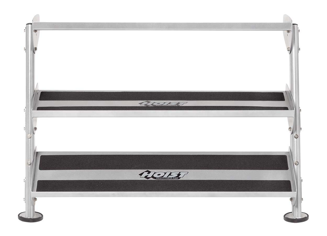 Shop the Hoist Fitness HF-5461-Opt-48 48" Dumbbell Rack With Opt (3Rd ...