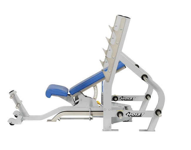 Shop the Hoist Fitness CF-2179-B 3-Way Olympic Bench - Treadmill Outlet