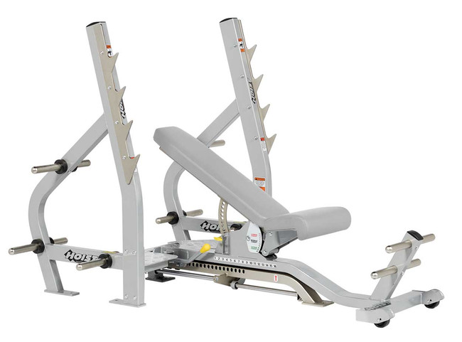 Shop the Hoist Fitness CF-2179-B 3-Way Olympic Bench - Treadmill Outlet