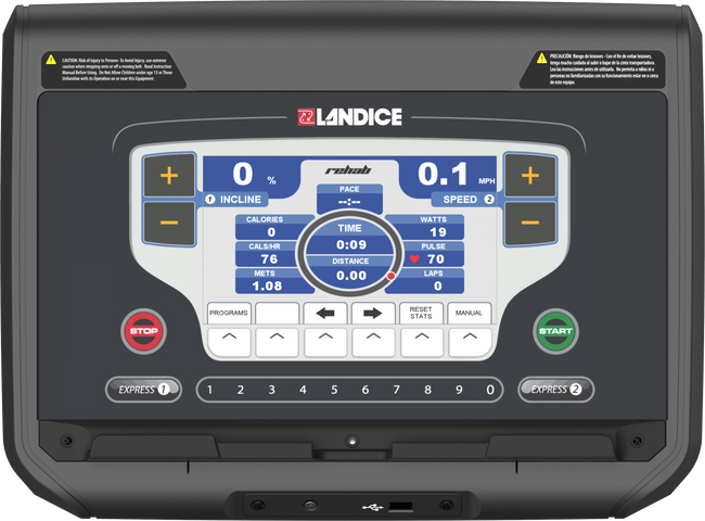 Shop the Landice L7 Rehabilitation Treadmill - Treadmill Outlet