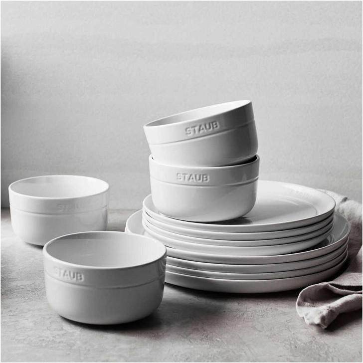 Staub 12-Piece Dinnerware Set | Chefs Corner Store