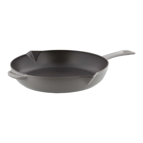 Staub Cast Iron Fry Pan in Graphite Grey | Chefs Corner Store