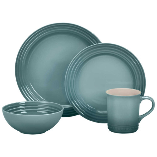 Le Creuset 16-Piece Dinnerware Set in Sea Salt