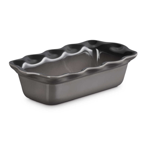 Le Creuset Heritage Fluted Loaf Pan in Oyster