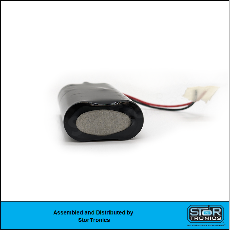 StorTronics 18650 LiFePo4 1S2P, 3.3V 2.2Ah BATTERY PACK W/ PCM