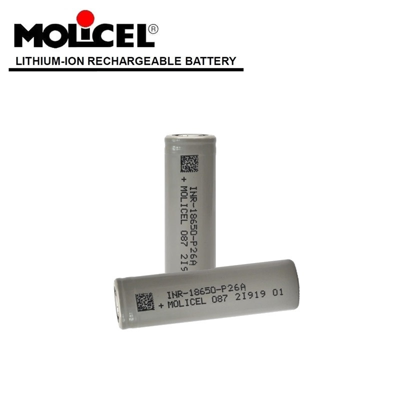 Molicel High Energy Density and High Power Density Rechargeable Lithium ...