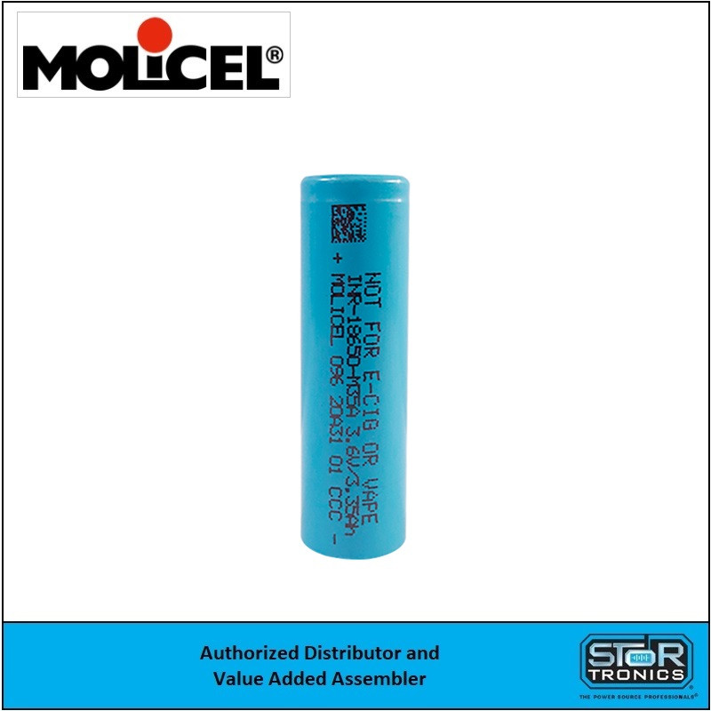 Molicel INR21700-P50B, 3.6 Volt, 5000mAh, 60A, Lithium-Ion Cell (Pre-Order)