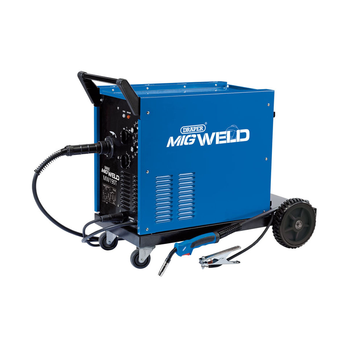Draper 71092 230/400V Gas/Gasless Turbo MIG Welder (180A) - Power ...