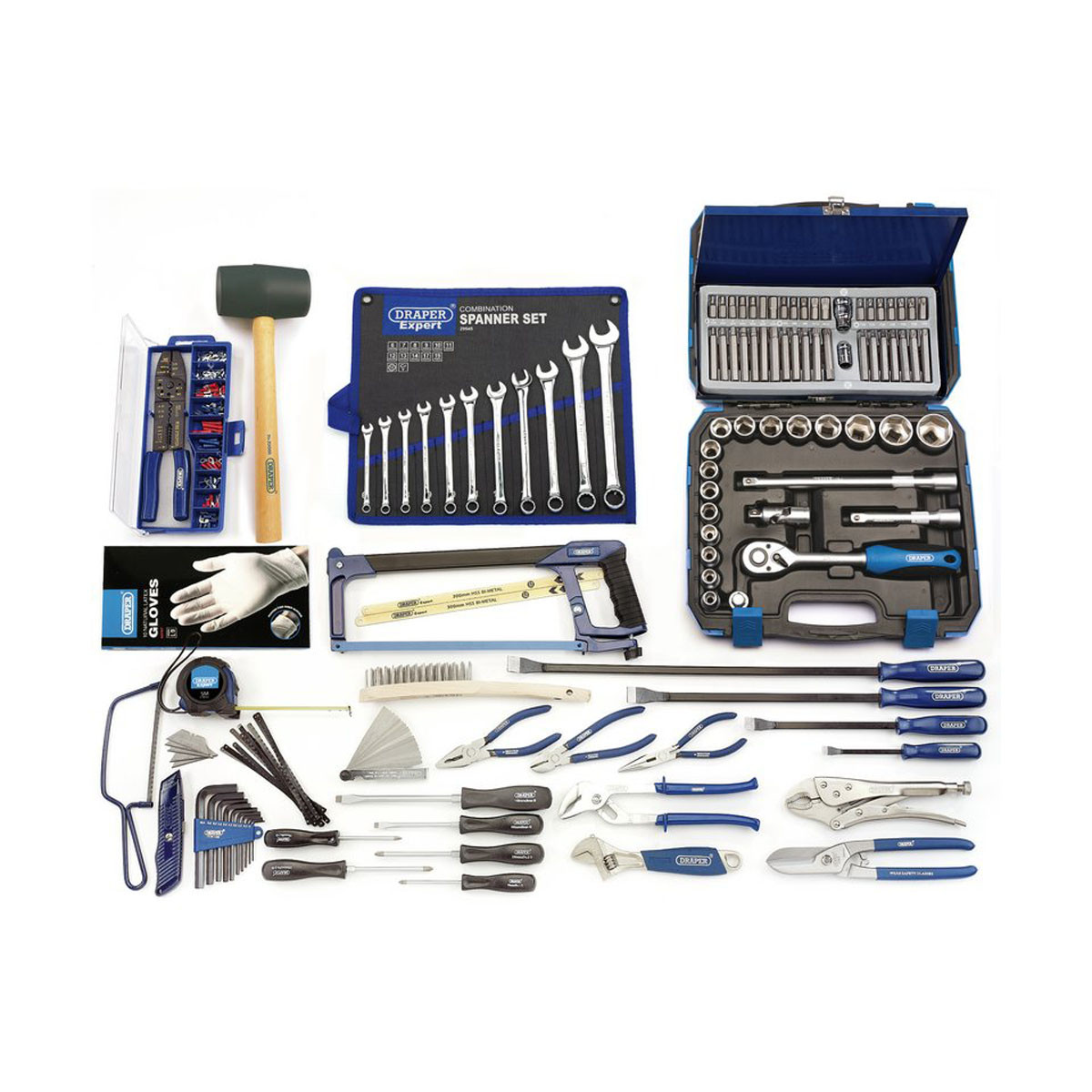 Draper 50104 Workshop Tool Kit (A) - Power & Hand Tools, Storage & PPE ...