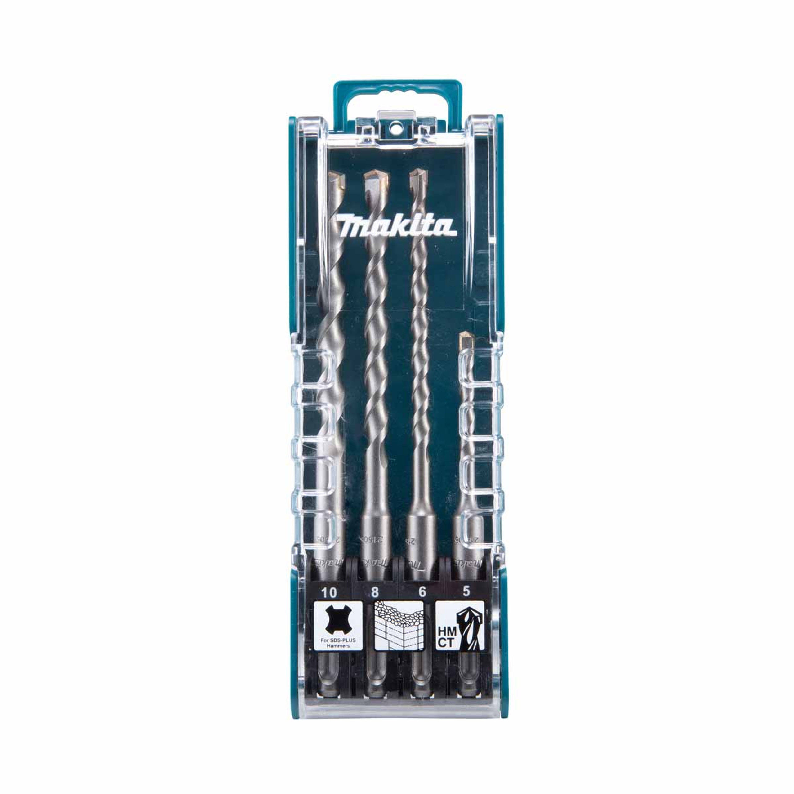 Makita D 74136 TCT SDS Plus Drill Bit Set 4 Pieces Toolden