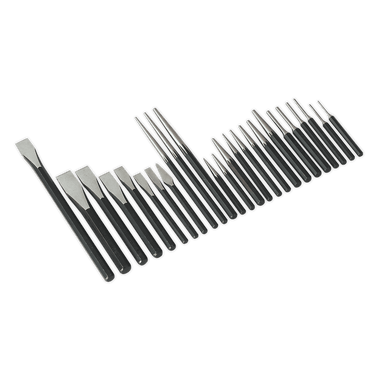 Sealey AK9298 Punch & Chisel Set 26pc | Toolden