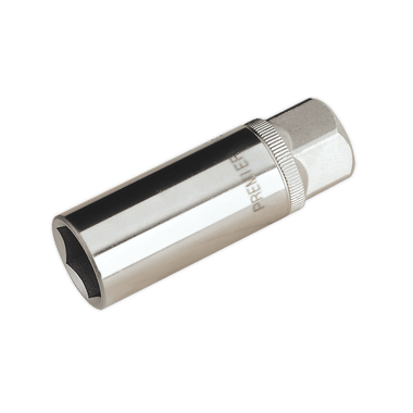 Sealey S38SP10 Spark Plug Socket 16mm 3/8"Sq Drive | Toolden
