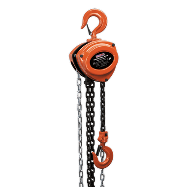 Sealey CB1000 Chain Block 1tonne 2.5m | Toolden